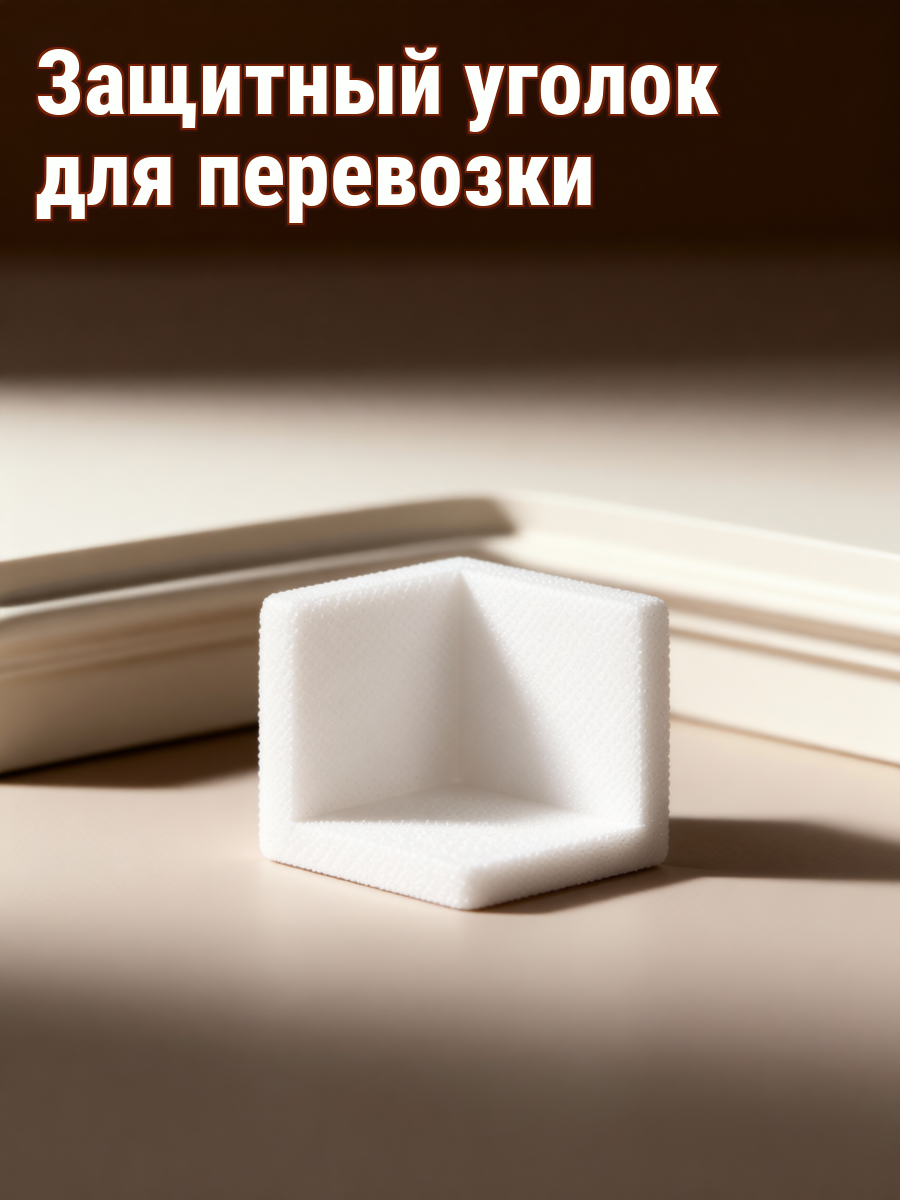 Угловые Защитники Из Расширенного Полиэтилена Для Мебели И Рам 50 Штук Белый Цвет