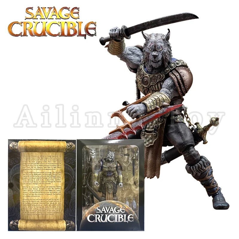 Коллекционная фигурка Harbinger Studios 1/12 Savage Crucible Brynyar Vael Naraka 7 Brynyar Vael