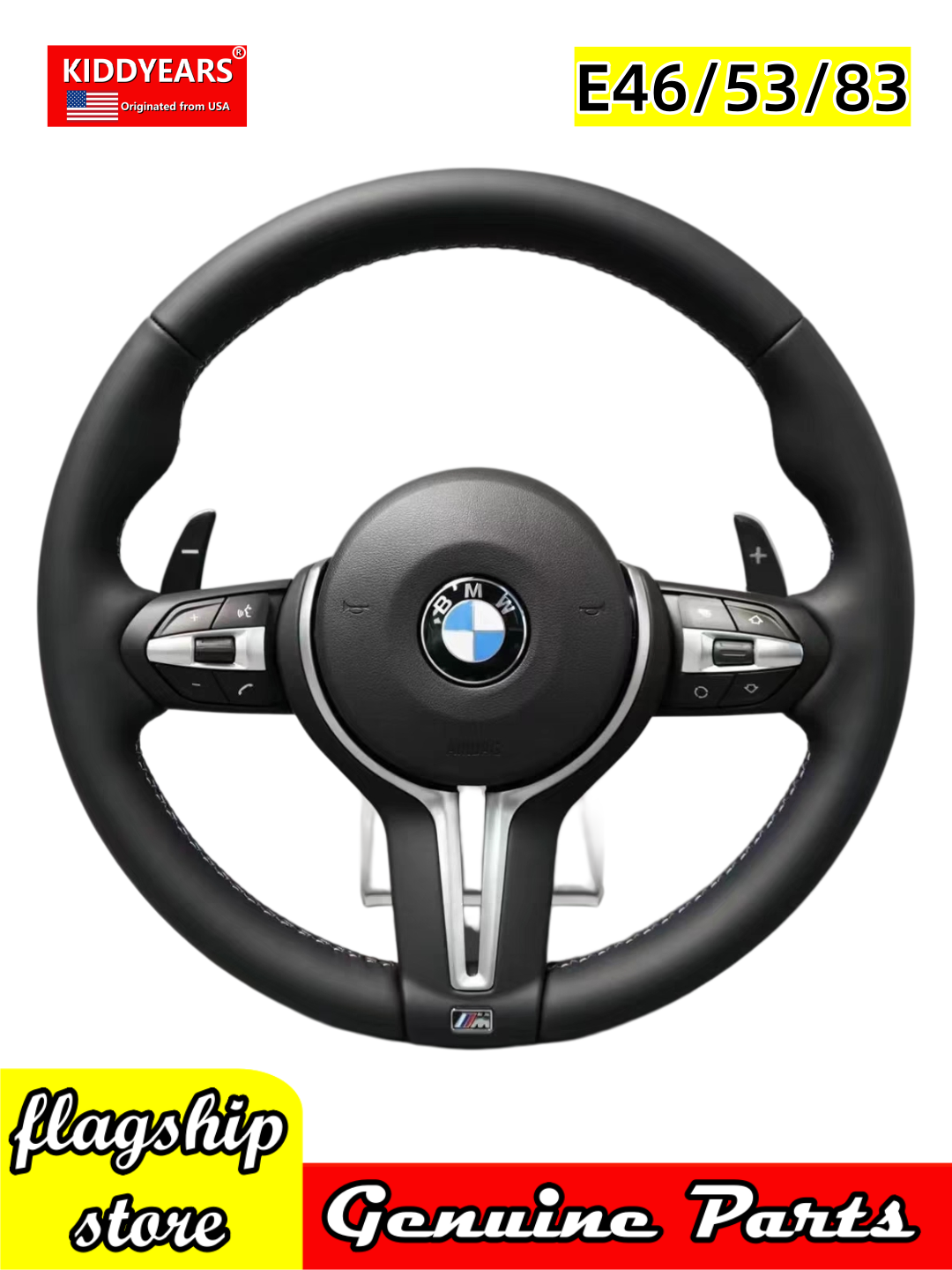Рулевое колесо в сборе для BMW E46/53/83 (после заказа сообщите модель и год выпуска автомобиля)
