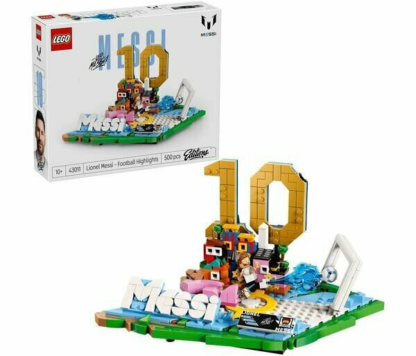 Конструктор LEGO Editions 43011 Лионель Месси - лучшие моменты футбольного матча (Lego 43011)