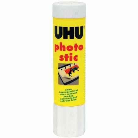 Клeй-карандаш UHU "Photo Stic", для фотографий, 21 г