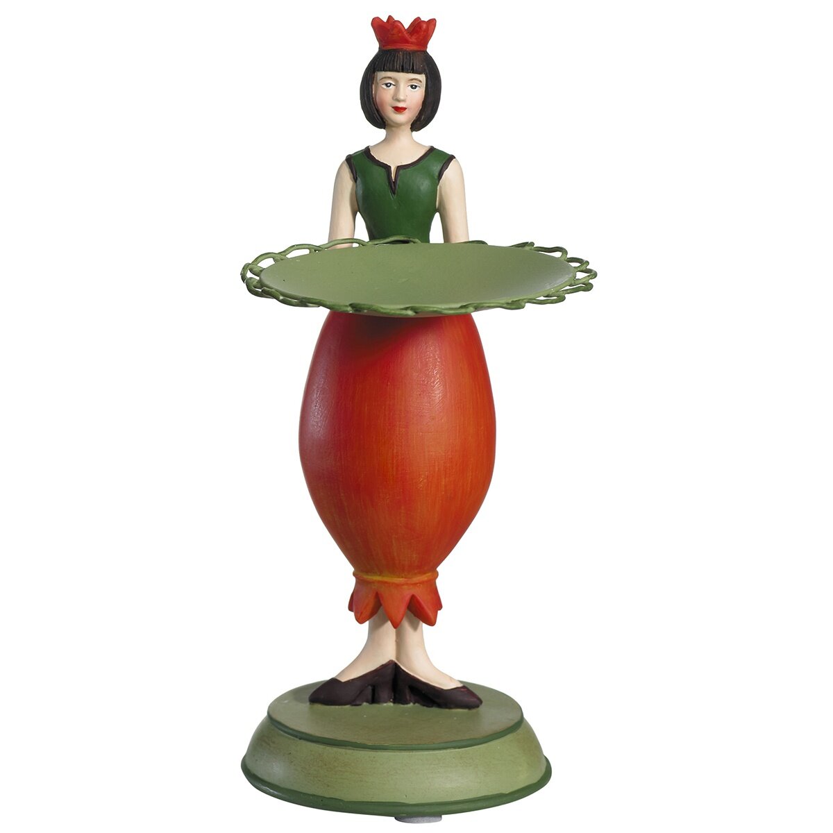 Декоративная фигурка Fiebiger Floristik GmbH "Blumenmadchen", Шиповник, 16 см