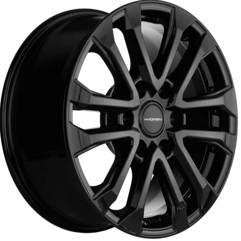 Литой колесный диск Khomen Wheels KHW1805 (Mazda BT50) 7,5x18/6x139,7 ET45 D93,1 Black