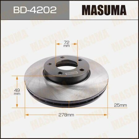 BD-4202 Диск тормозной MAZDA 03- пер.