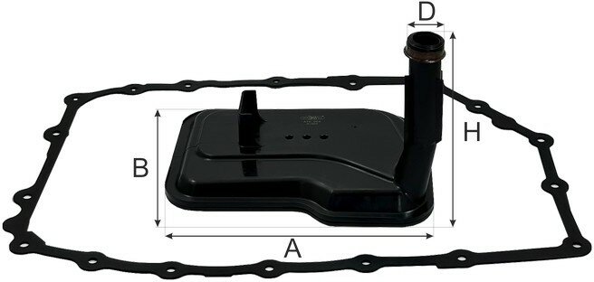 ATG059 Фильтр АКПП CADILLAC/CHEVROLET 07-