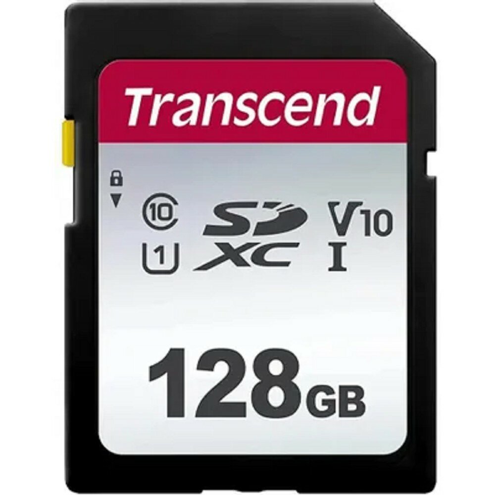 Карта памяти Transcend TS128GSDC300S 128 ГБ
