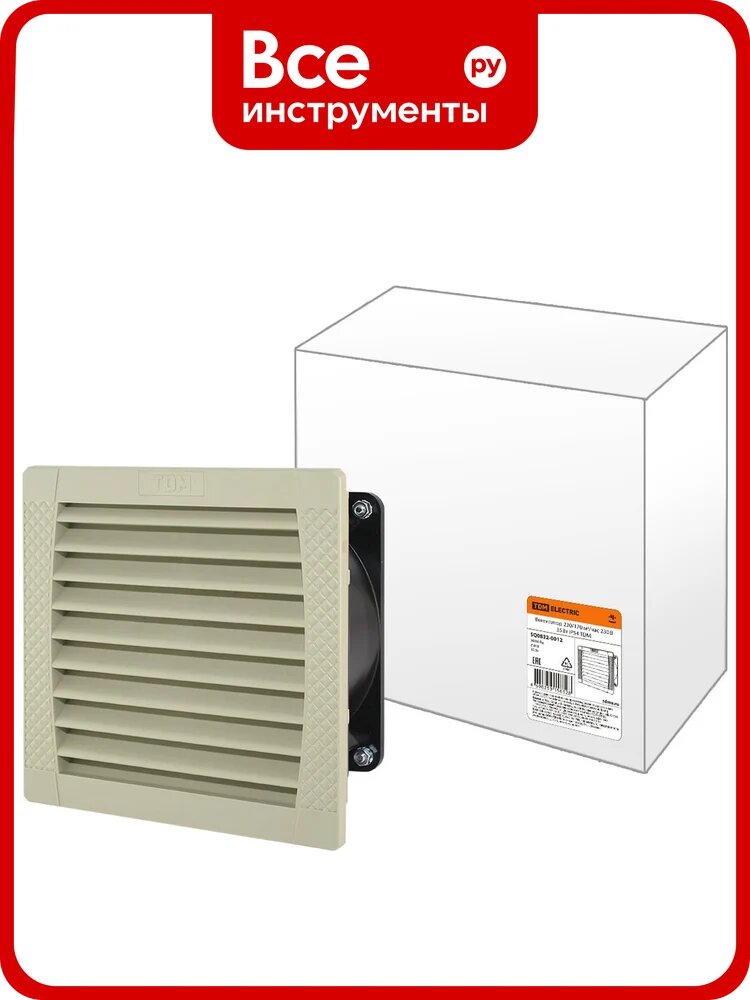 Вентилятор TDM ELECTRIC 230/170 м3/час 230В 35Вт IP54 SQ0832-0012, 230 В, установки в шкафах
