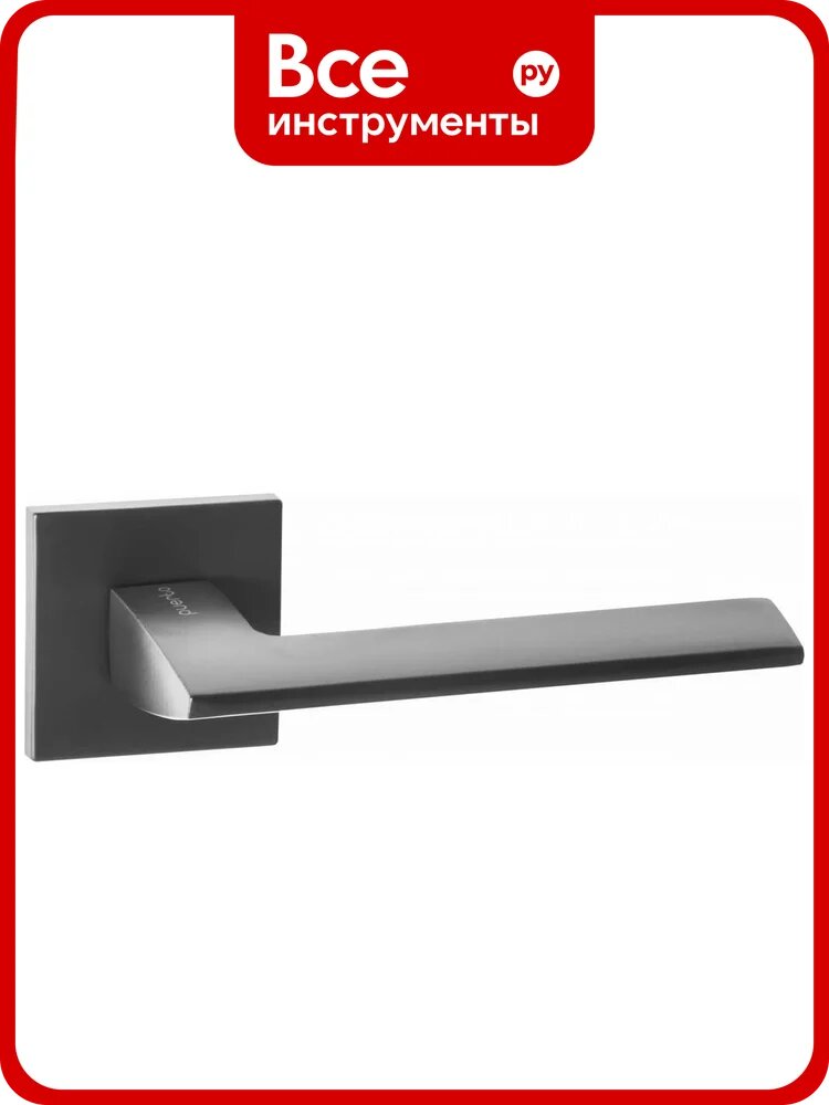 Дверная ручка PUERTO Ночиата, серия SLIM, черный INAL 531-03 slim B