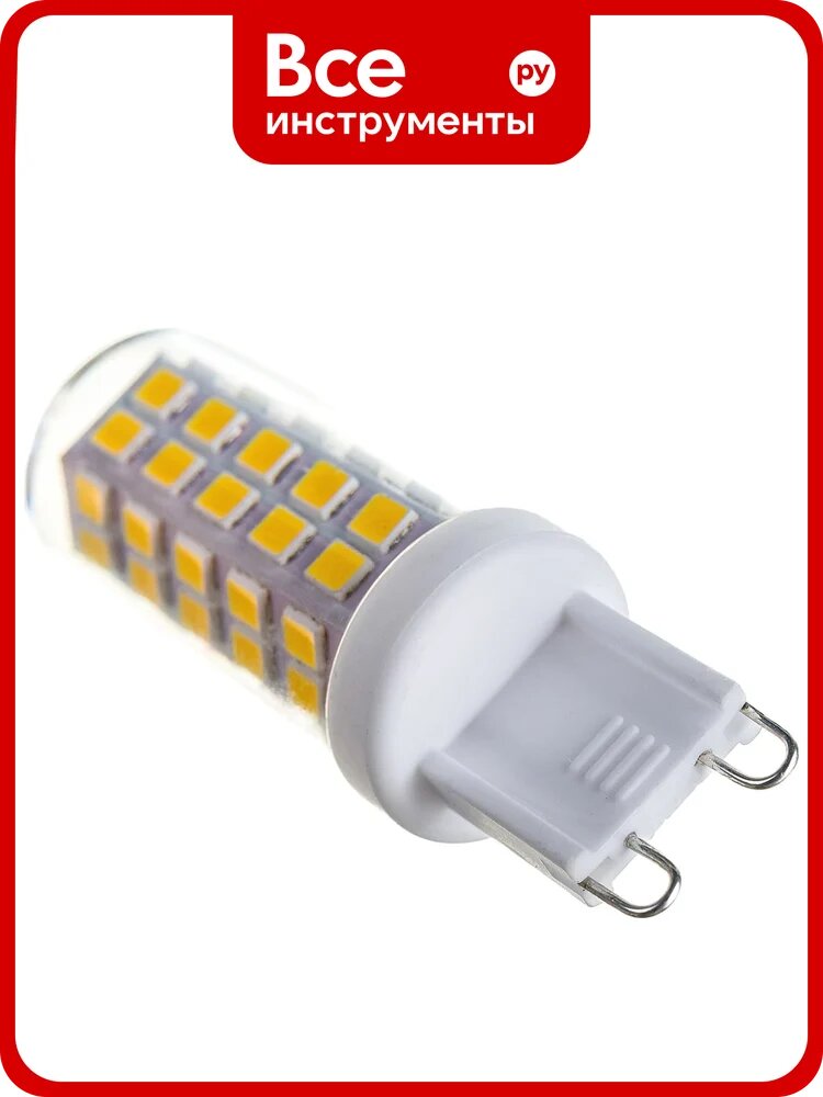 Светодиодная лампа Uniel LED-JCD-9W/4000K/G9/CL GLZ09TR прозрачная UL-00006489