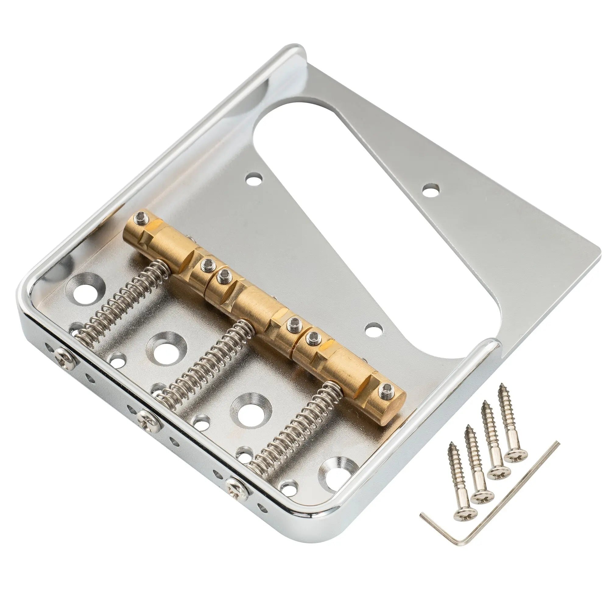 Бридж для Telecaster Musiclily Ultra MX3306CR, хром