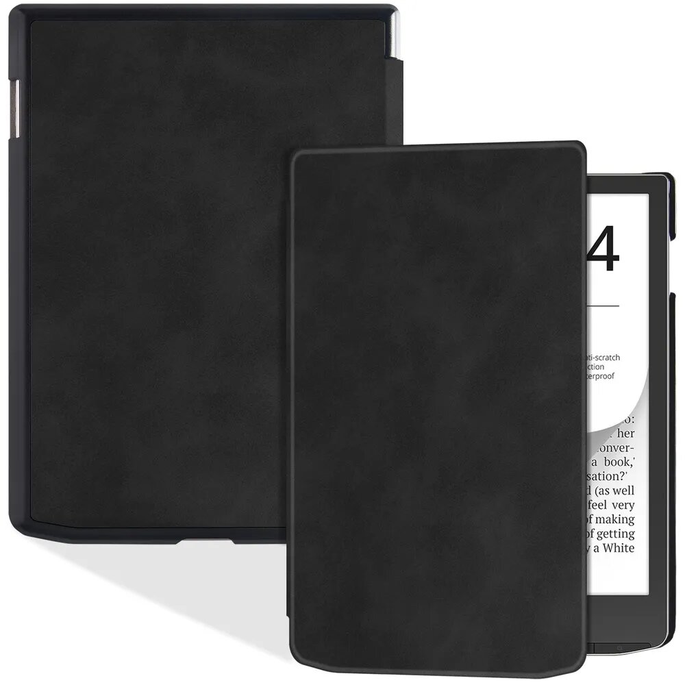 BOZHUORUI Чехол для 7.8" Pocketbook InkPad Color 2/InkPad Color 3 e-Reader, тонкий легкий чехол из искусственной кожи с автоматическим сном/пробуждением