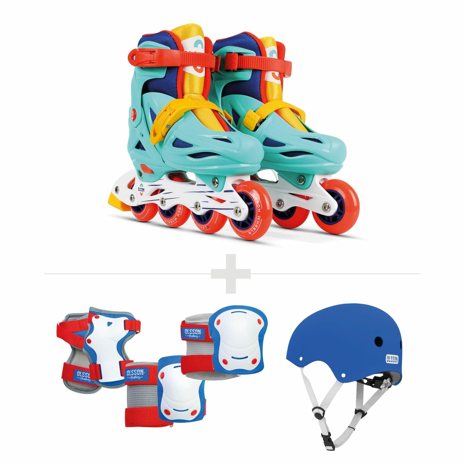 DECATHLON роликовые коньки Decathlon OLSSON MAX XS, синий, 28/31