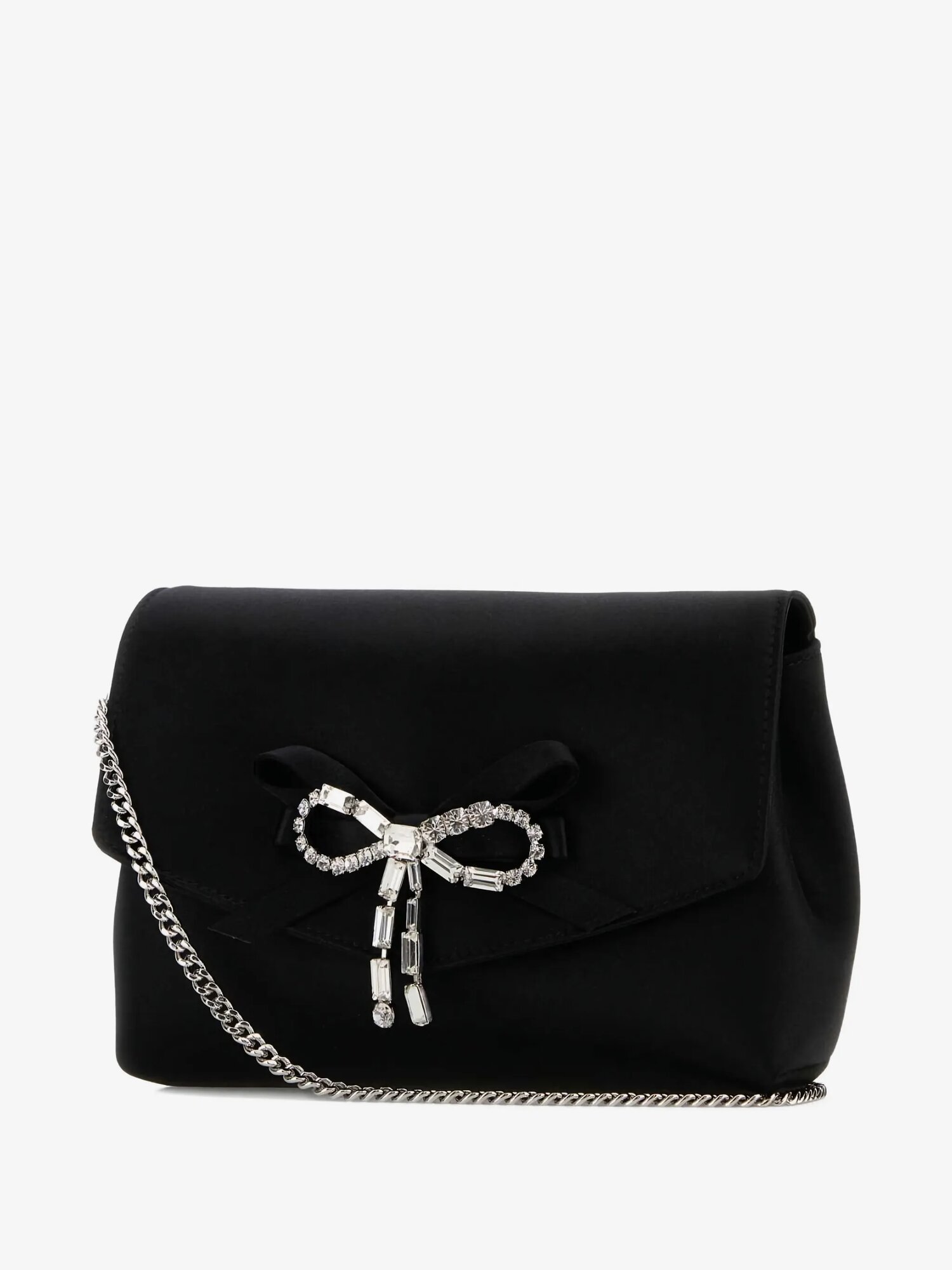 Сумка JIMMY CHOO Soft Bow, черный — фото 1
