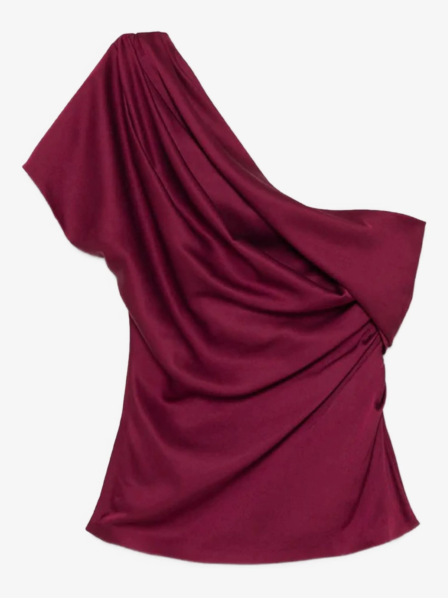 Блуза Draped one-shoulder blouse