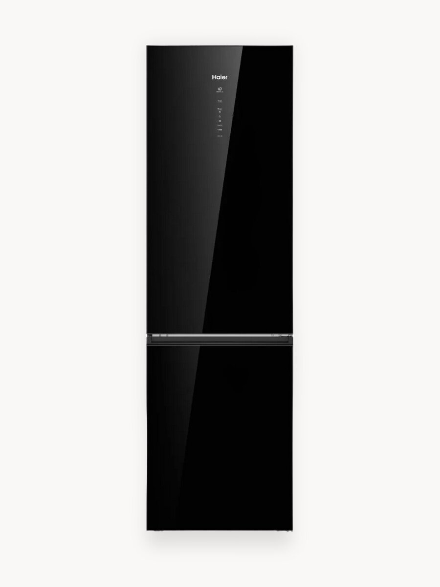 Двухкамерный холодильник Haier C4F640CGBGU1, черный, инверторный