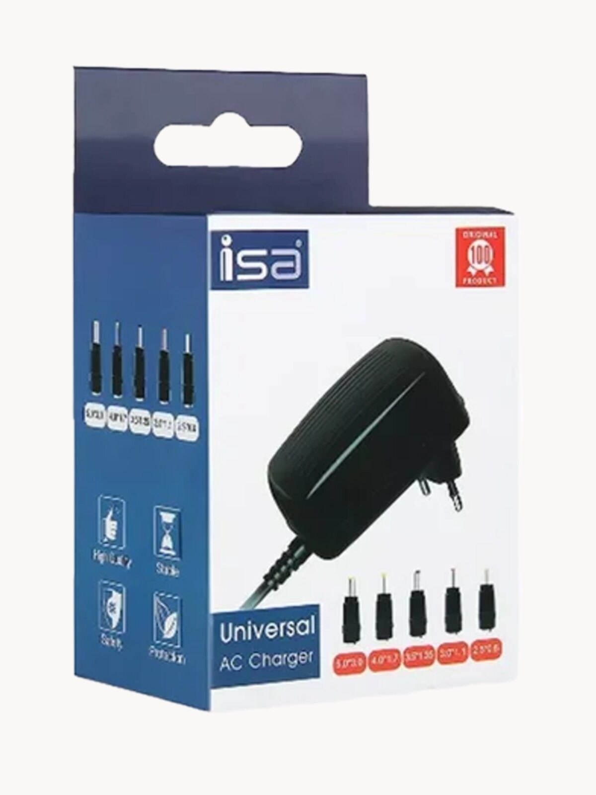 Универсальный блок питания 12V 2A с адаптерами, 5 сменных разъемов, AC/DC Universal Power Adapor