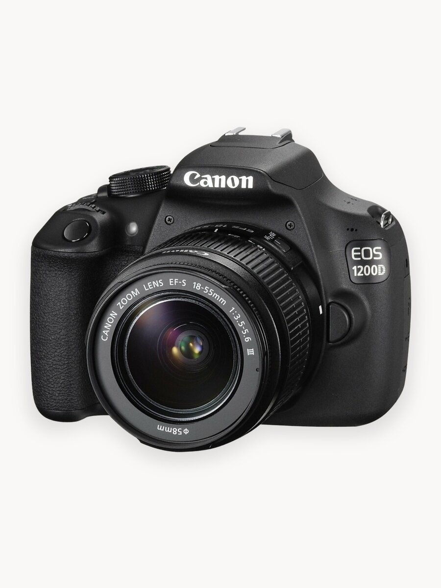 Фотоаппарат Canon EOS 1200D Kit EF-S 18-55mm f/3.5-5.6 III, черный
