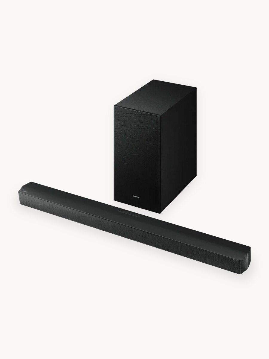 Саундбар Samsung HW-B650F/RU, 370 Вт, 3.1-канальный звук, беспроводной сабвуфер, технология Q-Symphony, черный