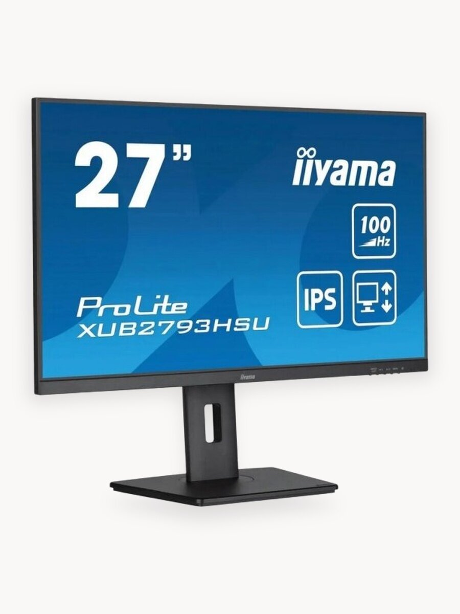 Монитор Iiyama ProLite 27" XUB2793HSU-B7, черный
