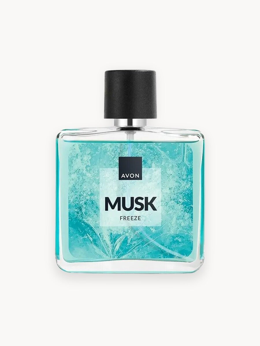 Парфюмерная вода Avon Musk Freeze+, 75 мл / мужской парфюм / духи мужские / парфюмированная вода для него Эйвон