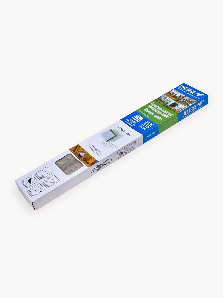 Комплект 18 шт. Самоклеящейся ПВХ плитки LAKO DECOR "Канадская берёза", толщина 2мм, 2.51м²