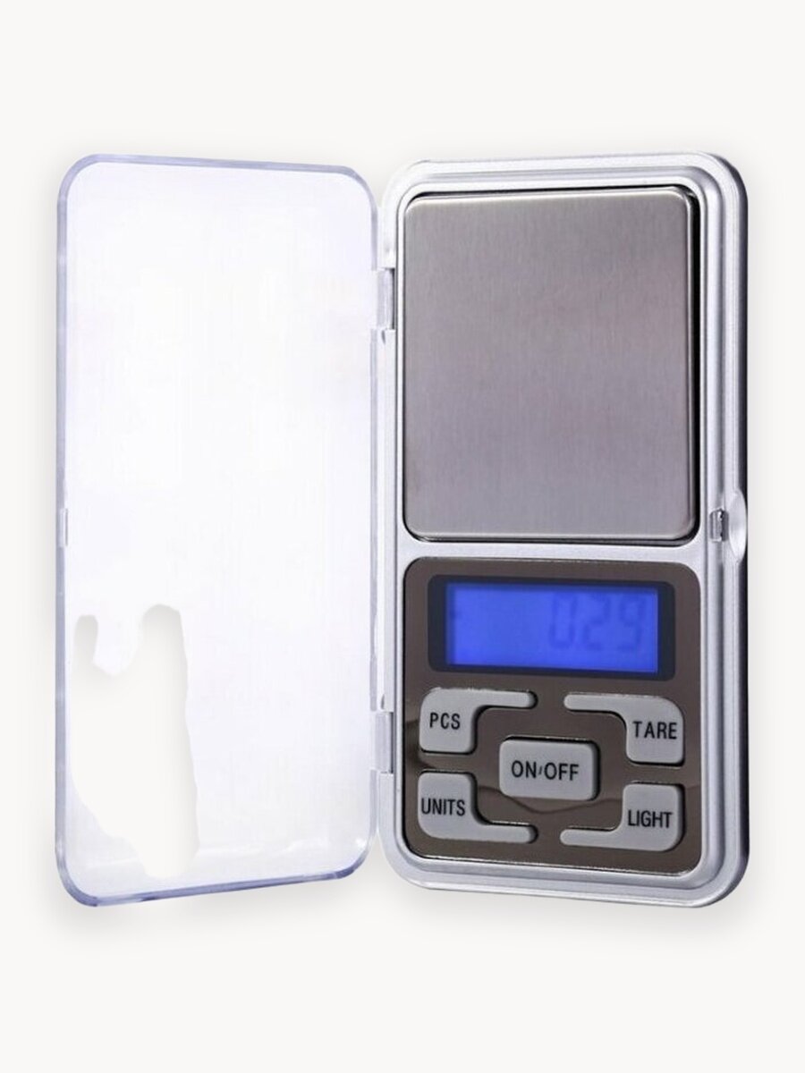 Электронные ювелирные весы Scale 0.1-200 грамм с LCD-дисплеем — карманные сверхточные весы для драгоценностей