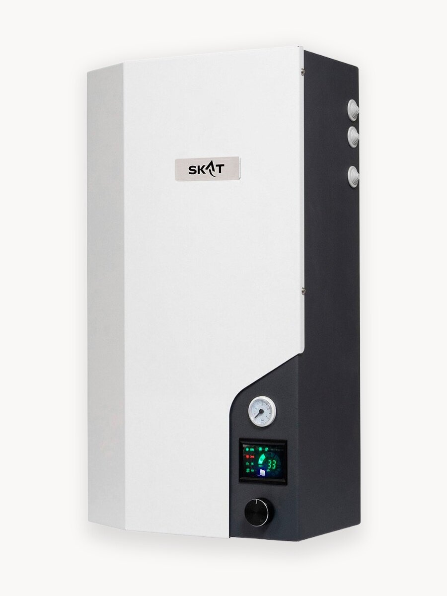 Электрический котел отопления настенный 15кВ SKAT "Silver Alum", сухой ТЭН