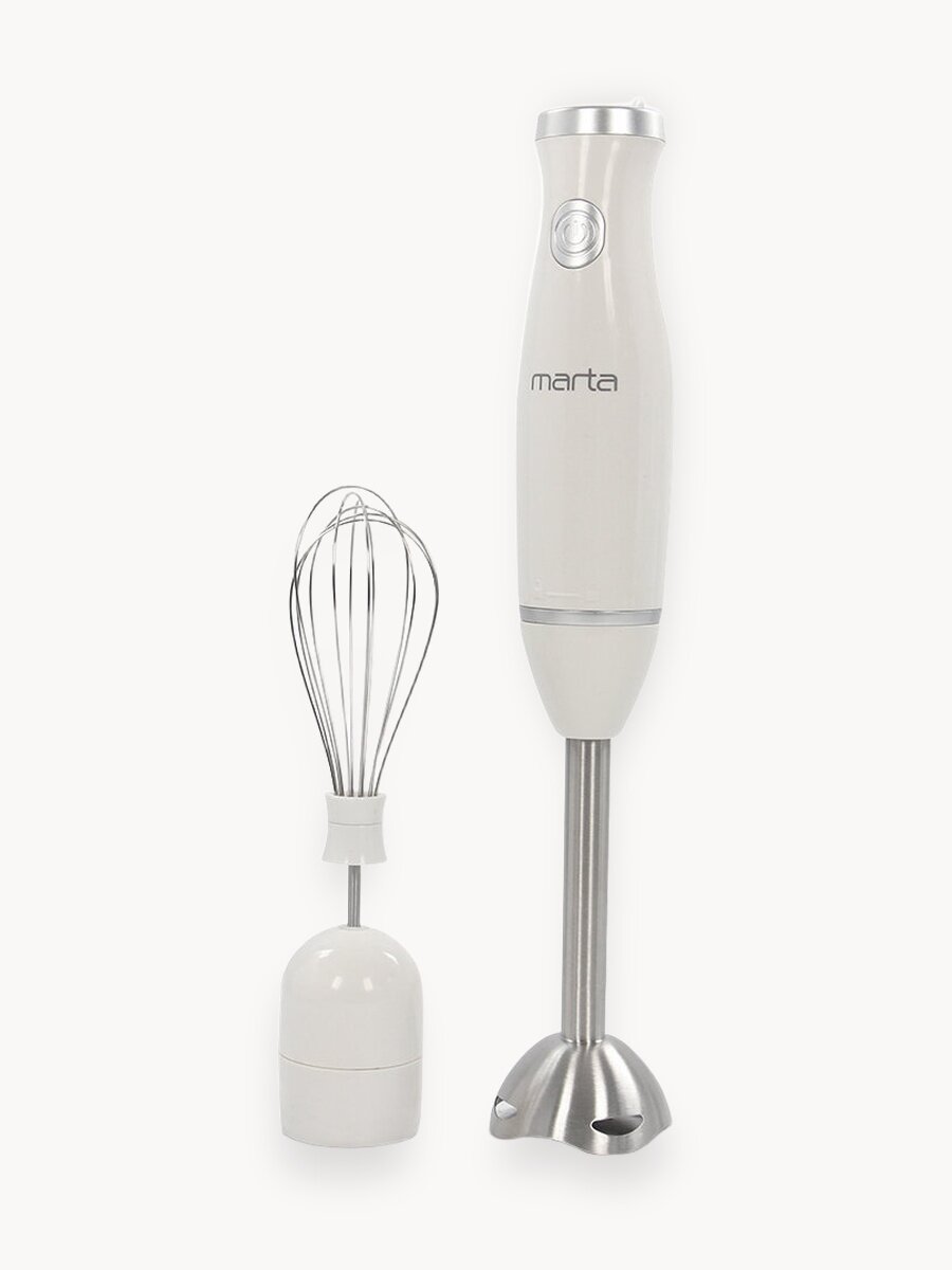 Блендер погружной MARTA MT-1578 белый жемчуг