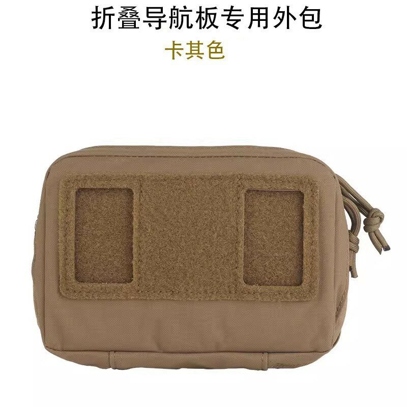 Нагрудный тактический чехол для навигации с креплением MOLLE, складная панель для мобильного телефона, быстросъемное крепление на грудь.