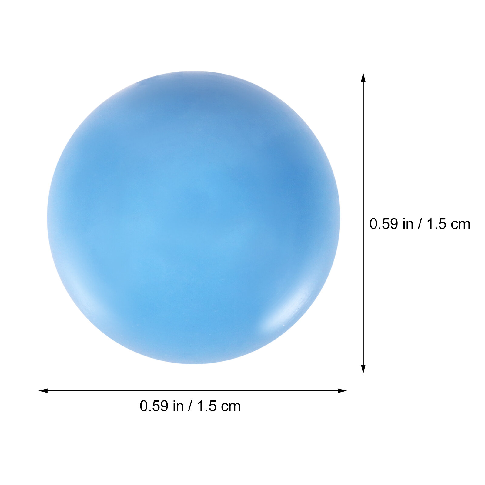 100 Шт Синие Пластиковые Шары Для Обучения И Игр Диаметром 1.5Cm