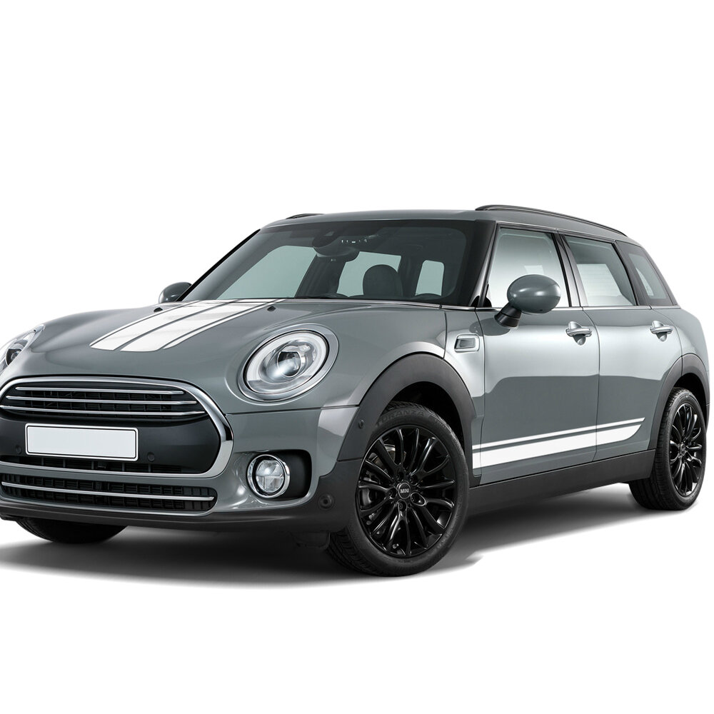 Комплект декоративных наклеек-полос для Mini Cooper Clubman S F54 2015-2024 (без ALL4)