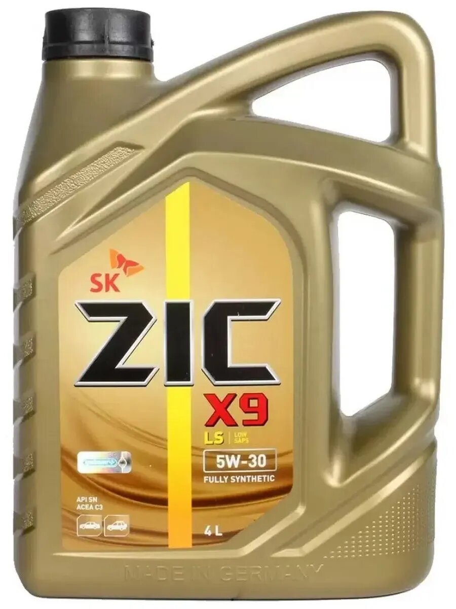 ZIC 162200 ZIC X9 LS 5W30 синтетическое (4л)