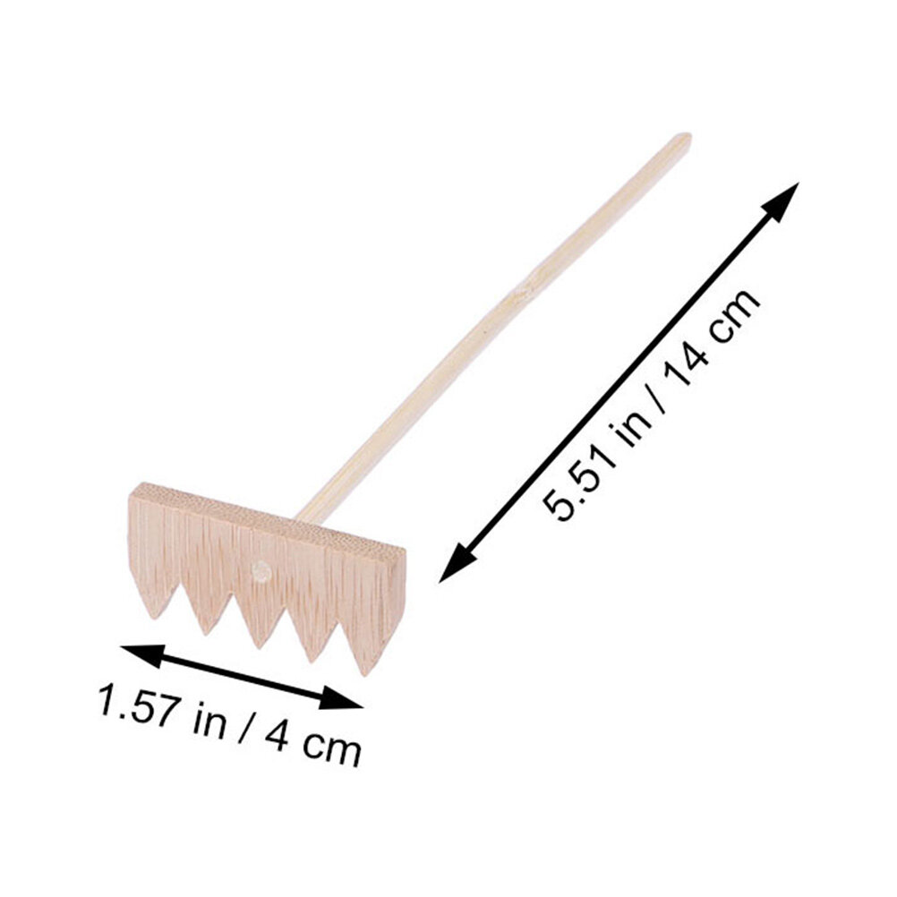 4Pcs Мини Венец Ракель Для Песка Инструменты Для Декора Ландшафта 14.00X4.00X2.00Cm