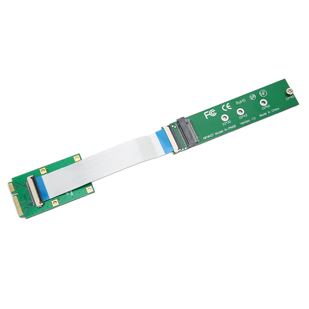 Адаптерная карта mini pcie to nvme m.2 ngff ssd -конвертер для 2230/2242/2260/2280 M.2