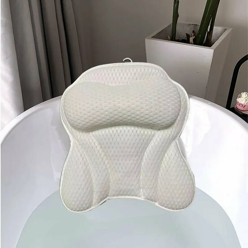 Подушка для ванны с 3D эффектом / Подушка для ванной на присосках