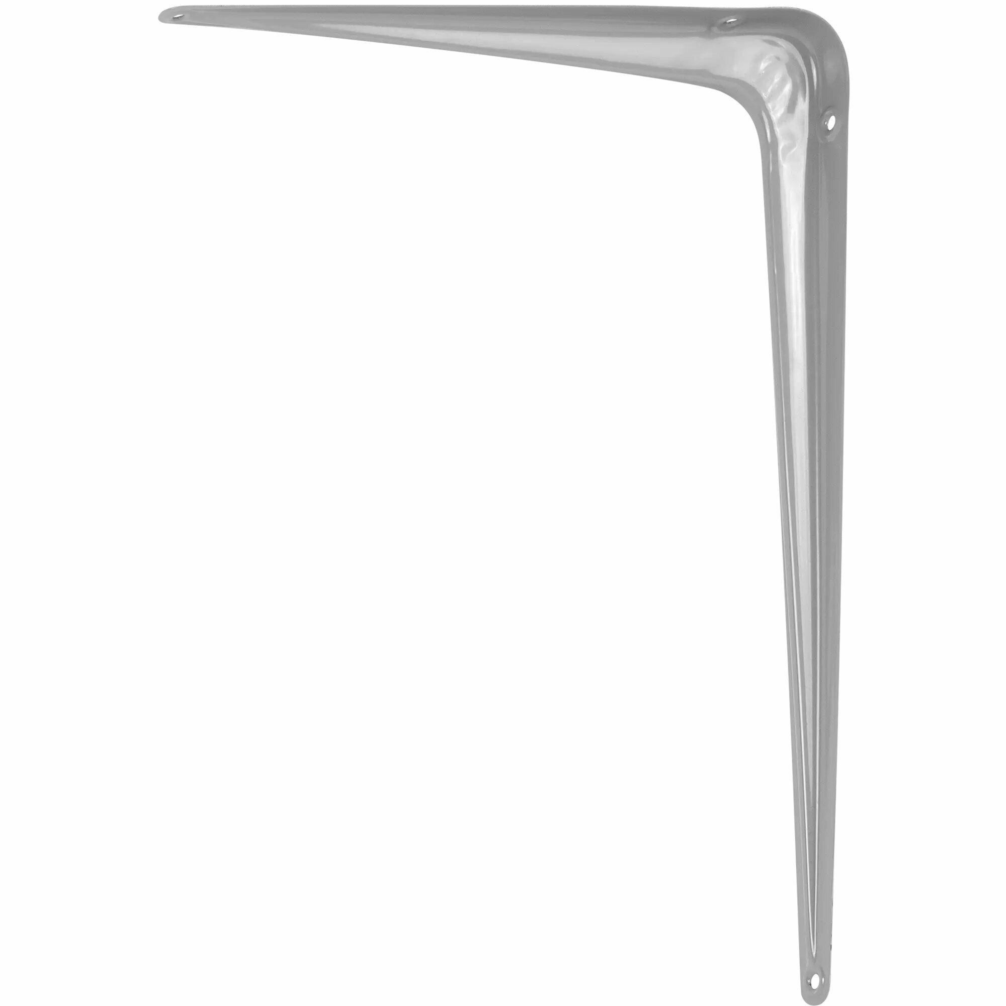 Larvij Utility Кронштейн для полки 35x30 см металл серый, нагрузка до 10 кг