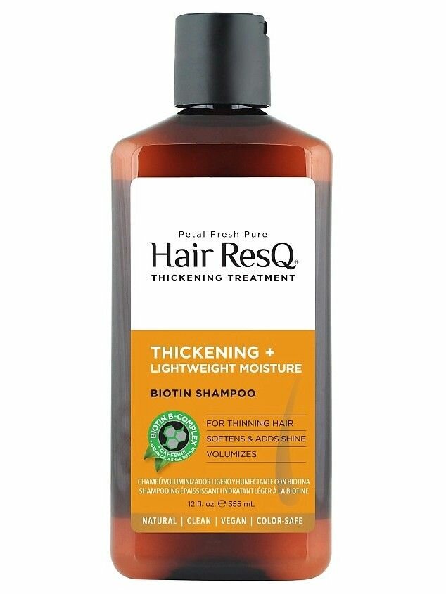 PETAL FRESH Шампунь для тонких волос Hair ResQ Thickening + Lightweight Moisture Shampoo