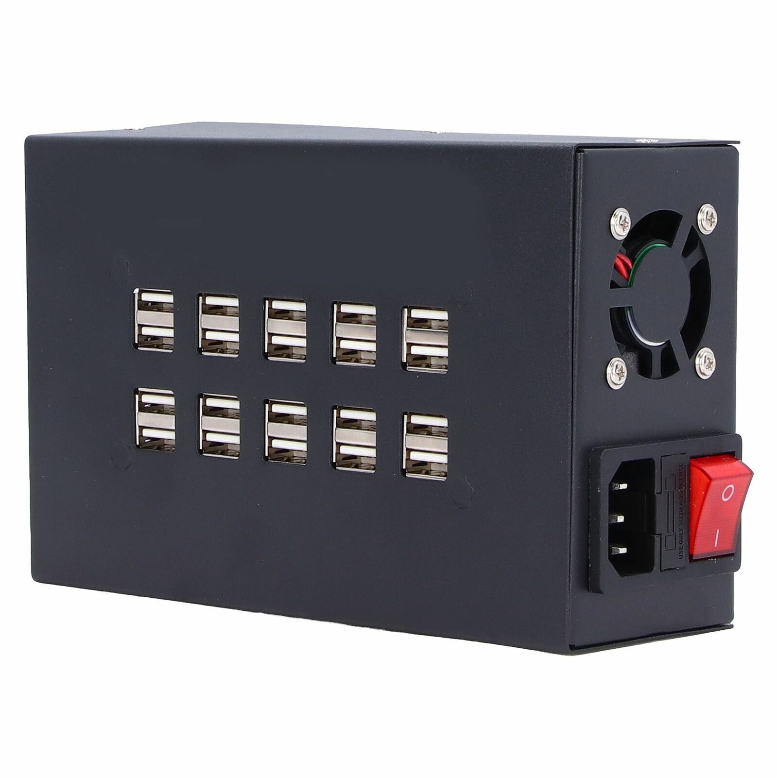 Зарядное устройство USB, 20 портов, зарядный блок, станция, защитный концентратор, 220 В для домашнего офиса USB 20D