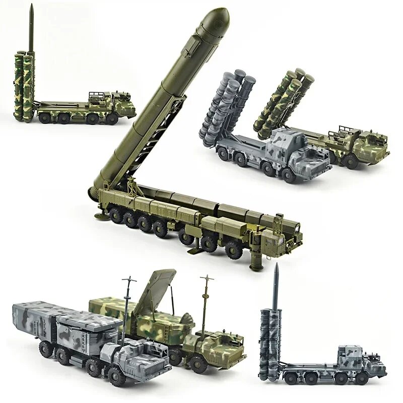 Модель ракетного комплекса С-300 1:72, цвет: зеленый