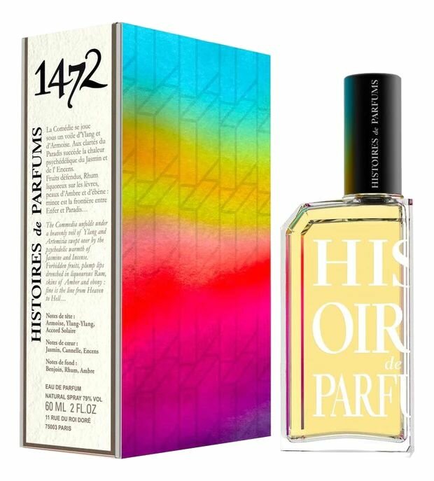 HISTOIRES DE PARFUMS 1472 La Divina Commedia Вода парфюмерная унисекс 2ml пробник