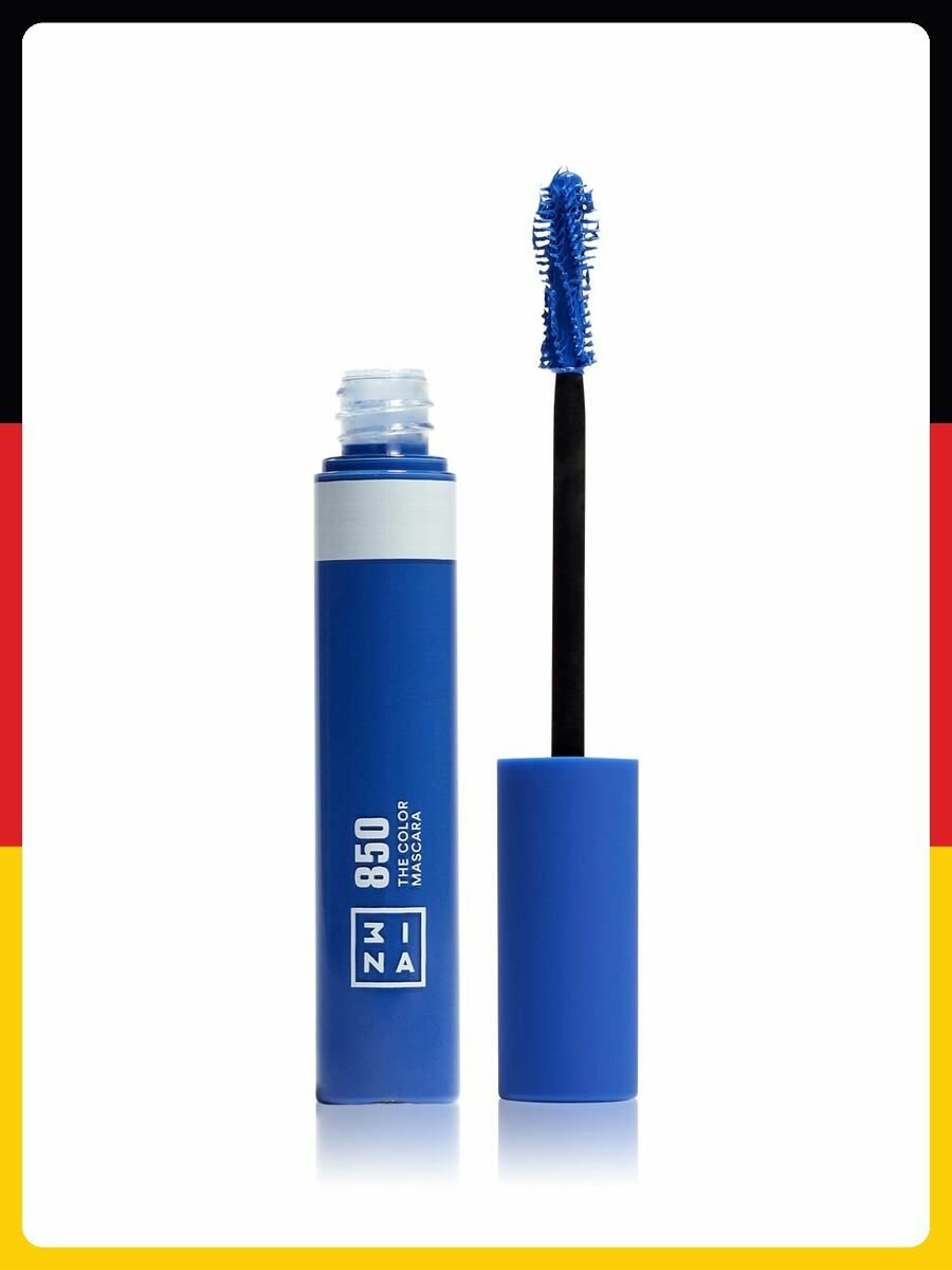 Тушь для ресниц 3INA The Color Mascara 850 Blue, 14 мл