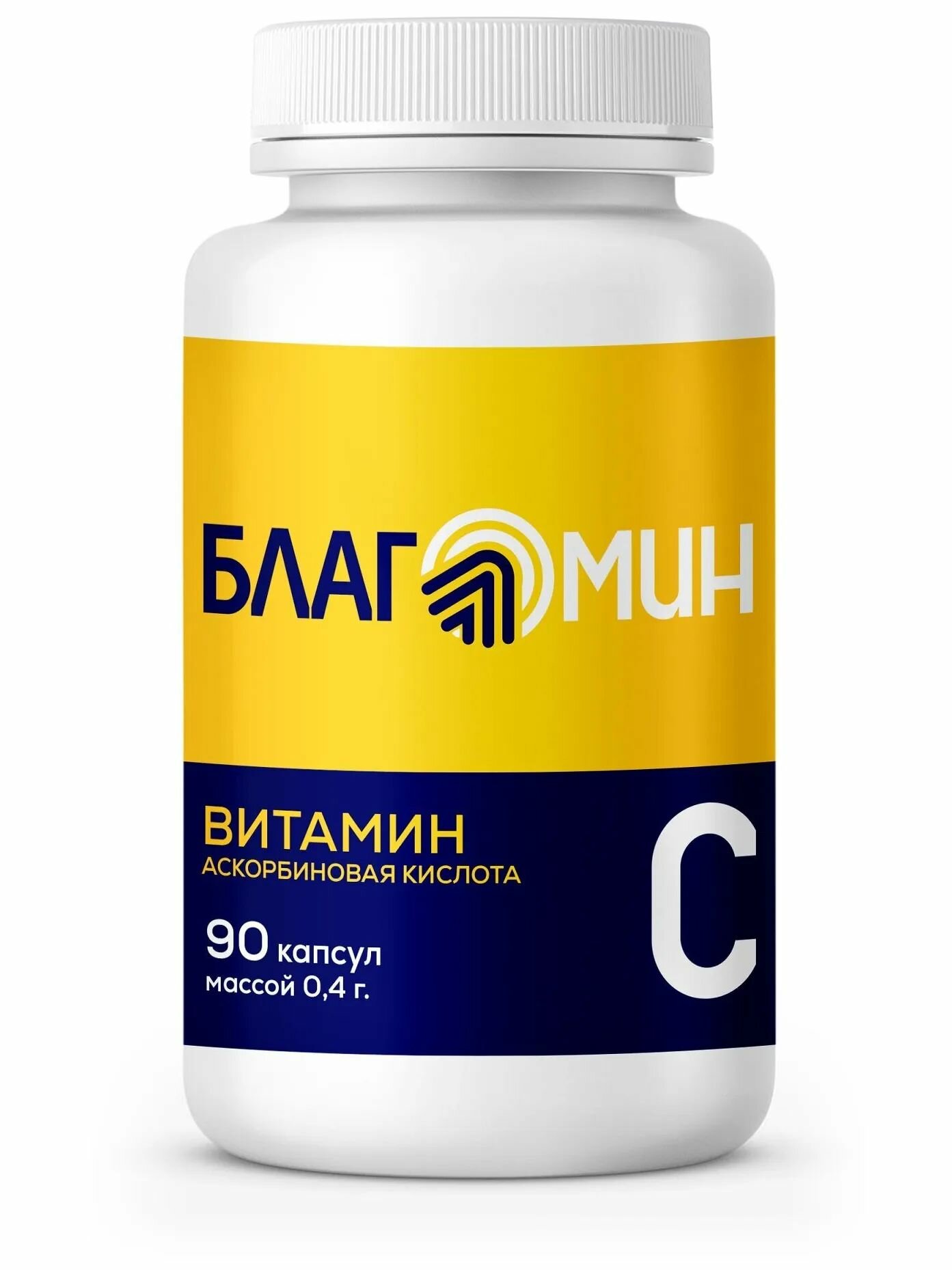 Благомин "Витамин С", капсулы, дополнительный источник, 90 штук