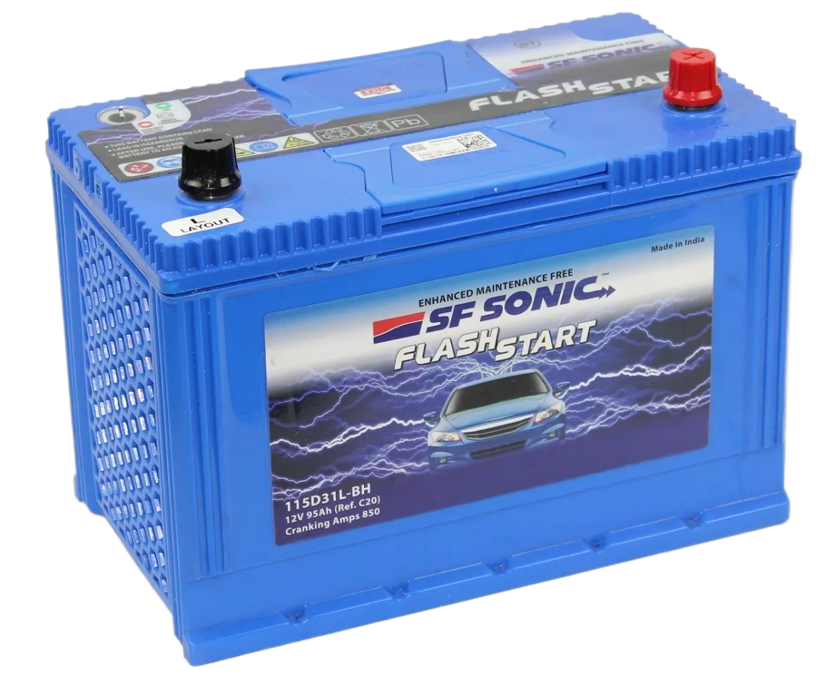 Аккумулятор Exide SF SONIC ASIA 115D31L 100 А. ч 850 А (306x175x225) о. п.