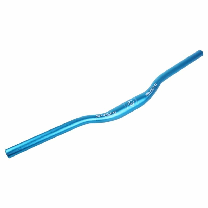 MTB алюминиевый руль ласточка диаметр 31,8 длина 620 мм синий