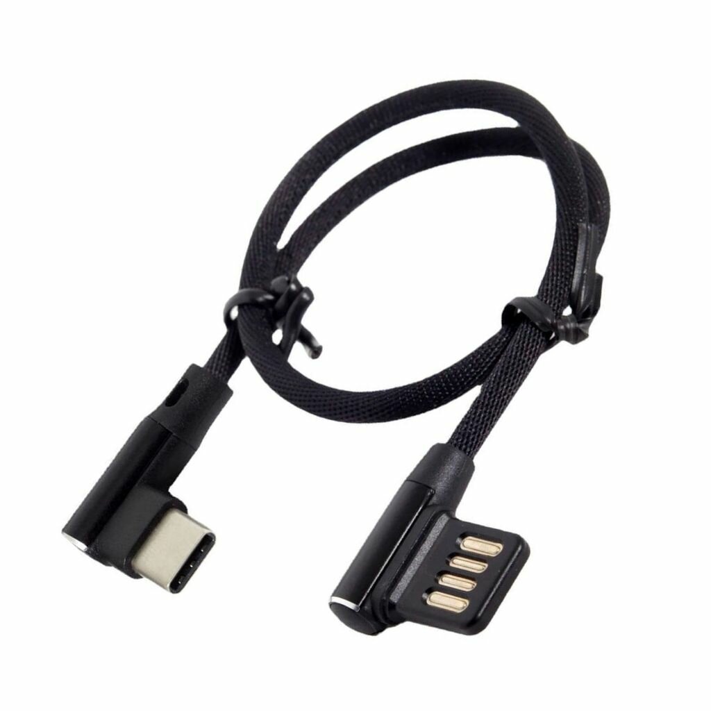 Кабель для передачи данных TypeC с двойным коленом USB2.0 кабель для зарядки с двойным коленом