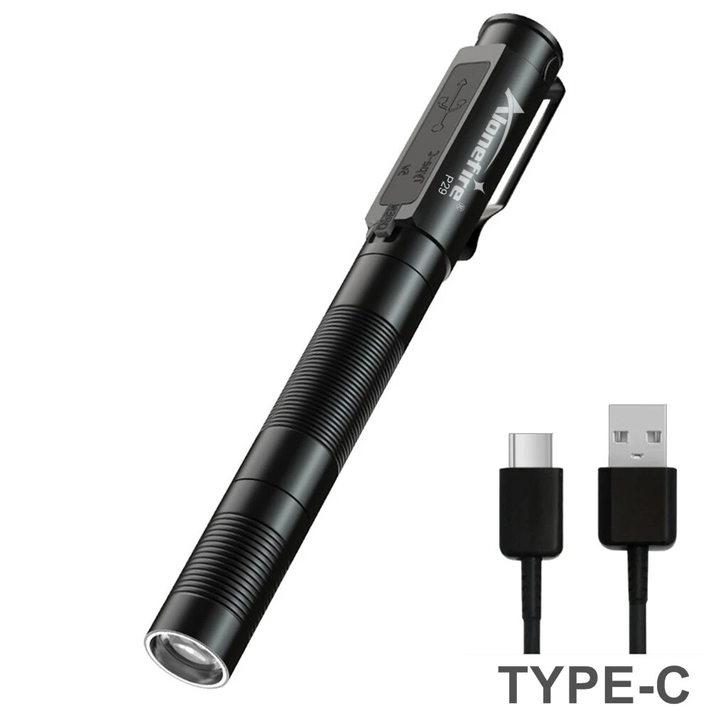 AloneFire P29 мини фонарик белый