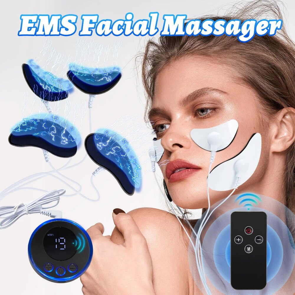 Microcurrent Face Massager MERALL, set B (remote) — фото 1