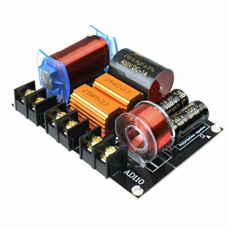 250 Вт Аудио Делитель Частоты Двухполосный Hifi Акустический Кроссовер.