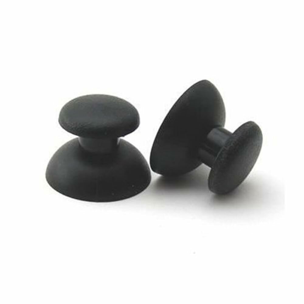 Аналоговые стики - грибки на геймпад / джойстик 2 штуки для 3D стиков dualshock Sony Playstation 3 ps3 черные / накладки