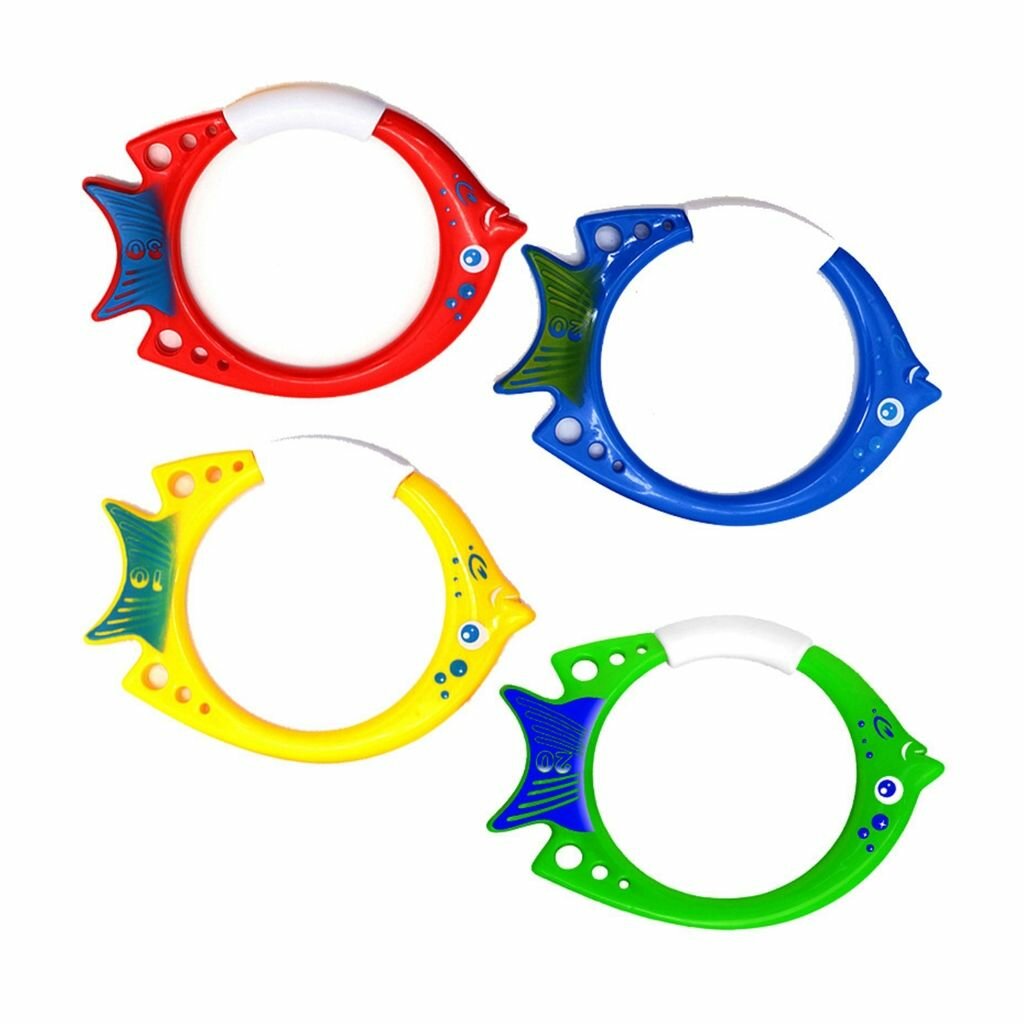 1 комплект из 4 игрушек для дайвинга water ring-018A